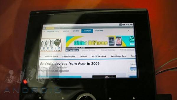Week-old Android build demoed on TI uber-dev-device | Android Community