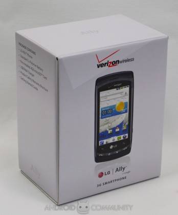 Verizon LG Ally hands-on | Android Community