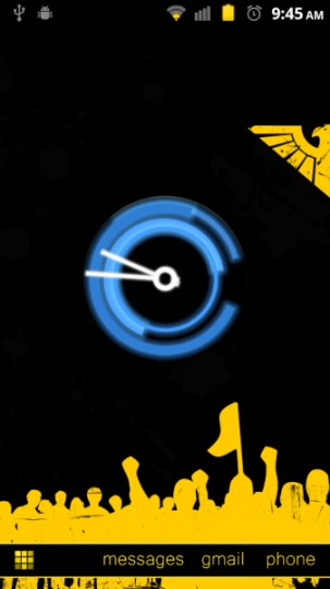 Honeycomb Themed Clock Widget Available on the Android Market - Android ...