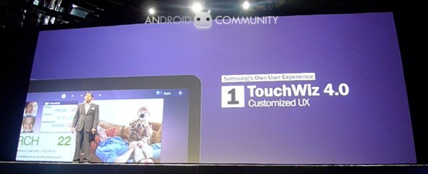 Samsung TouchWiz UX (4.0) for Android Tablets Hands-On Demo - Android ...