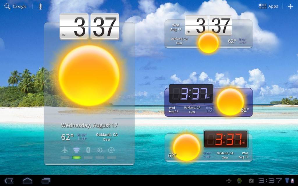 HD Widgets App: Made for Honeycomb and look amazing - Android Community