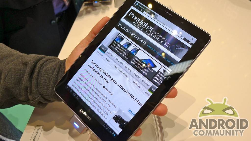 Galaxy Tab 7.7 Hands-on | Android Community