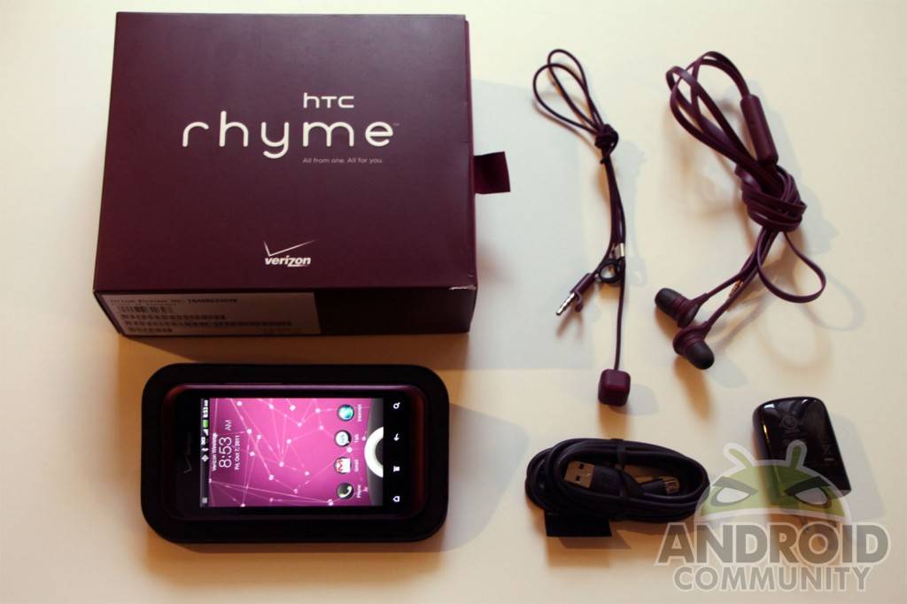HTC Rhyme Review - Android Community