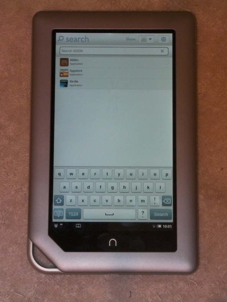 Nook Tablet makes daddy proud, allows easy non-approved app installs ...