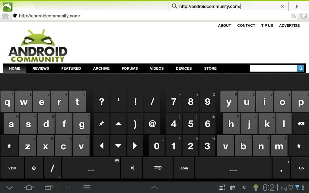 Android Community App of the Week: Thumb Keyboard | Android Community