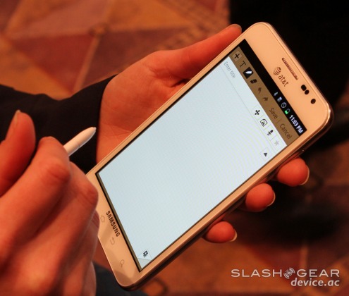 AT&T Samsung Galaxy Note 4G LTE in white Hands-on - Android Community