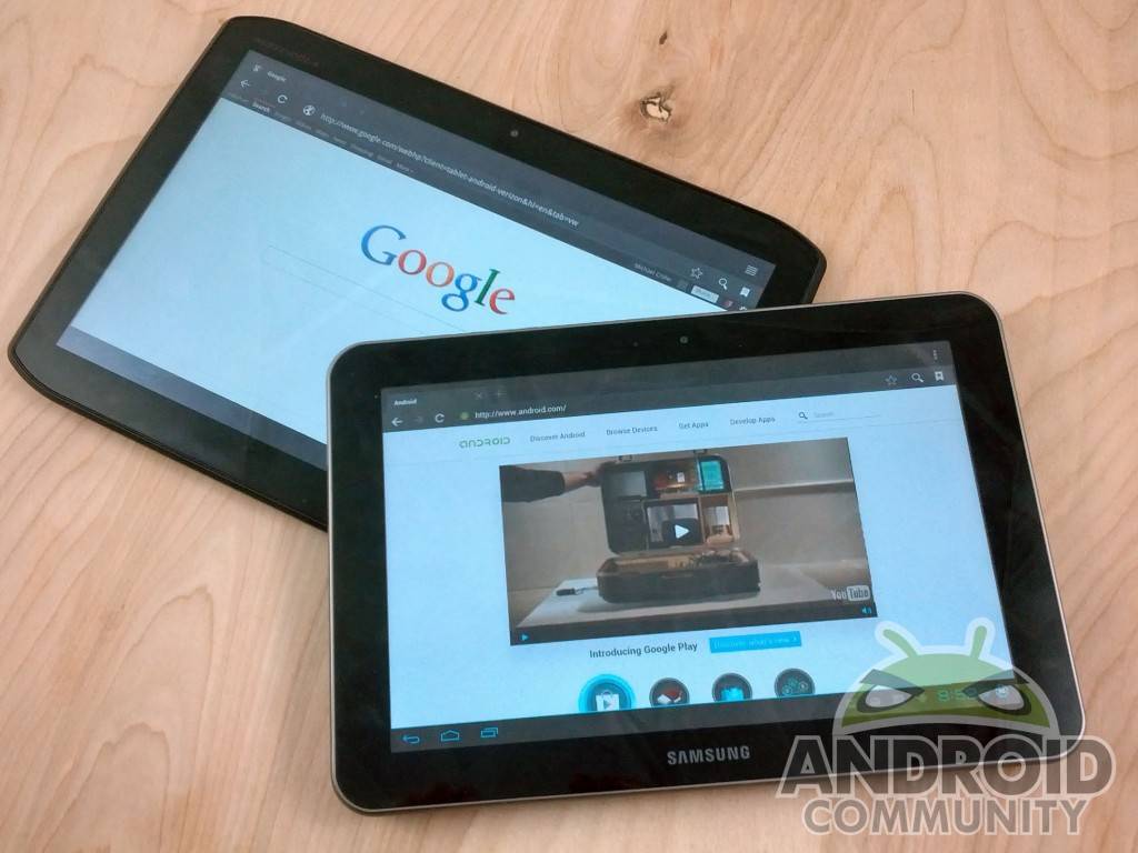 Google CEO’s favorite tablets: Motorola and Samsung | Android Community