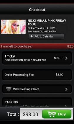 Live Nation launches concert ticket app for Android | Android Community