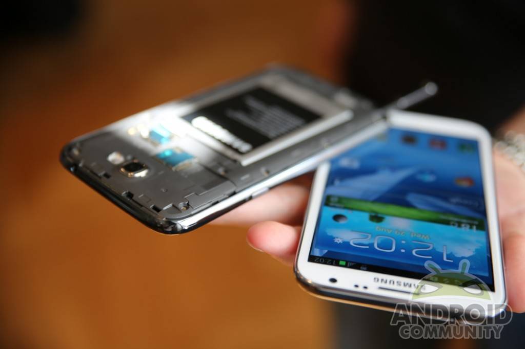Samsung Galaxy Note II revealed: We go hands-on! - Android Community