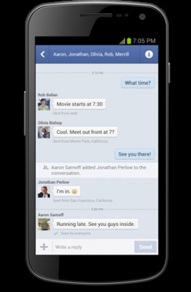 Facebook Messenger for Android gets a new design | Android Community