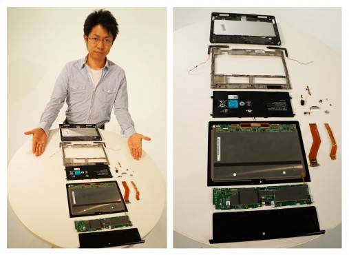 Xperia Tablet S pulled apart, put back together in Sony teardown ...