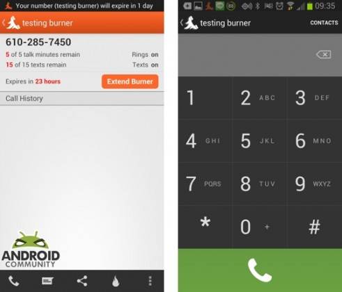 Burner app brings disposable numbers for Android users | Android Community