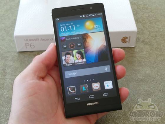 Huawei Ascend P6 unboxing and first impressions | Android Community
