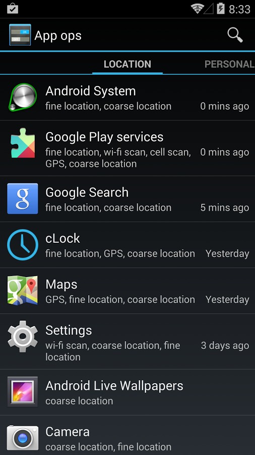 App Ops access manager once more accessible in Android 4.4 - Android ...
