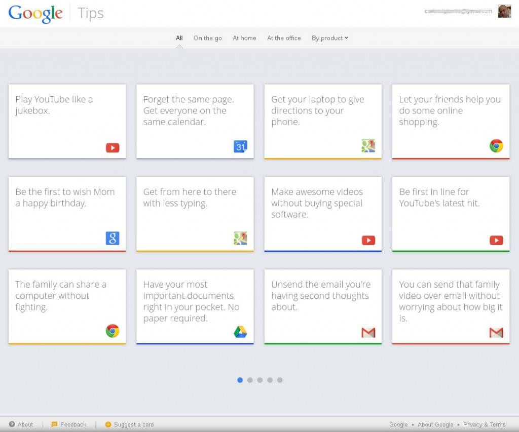 Google Tips tells you in bite-sized pieces how to best use Google ...