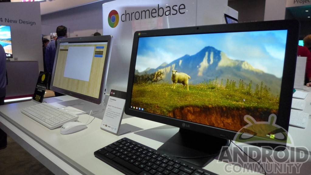LG Chromebase hands-on: Chrome OS in a large box - Android Community