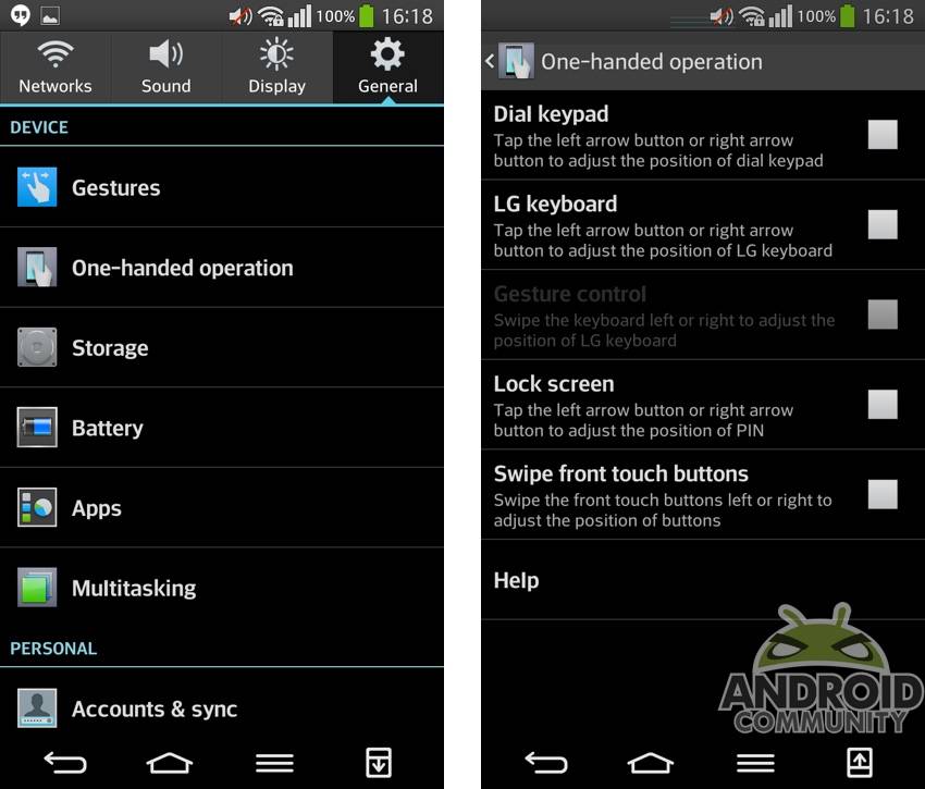 LG G Flex: going one-handed with the 6-inch display | Android Community