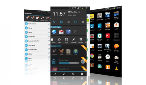Sidebar Launcher keeps your favorite actions just a swipe away ...