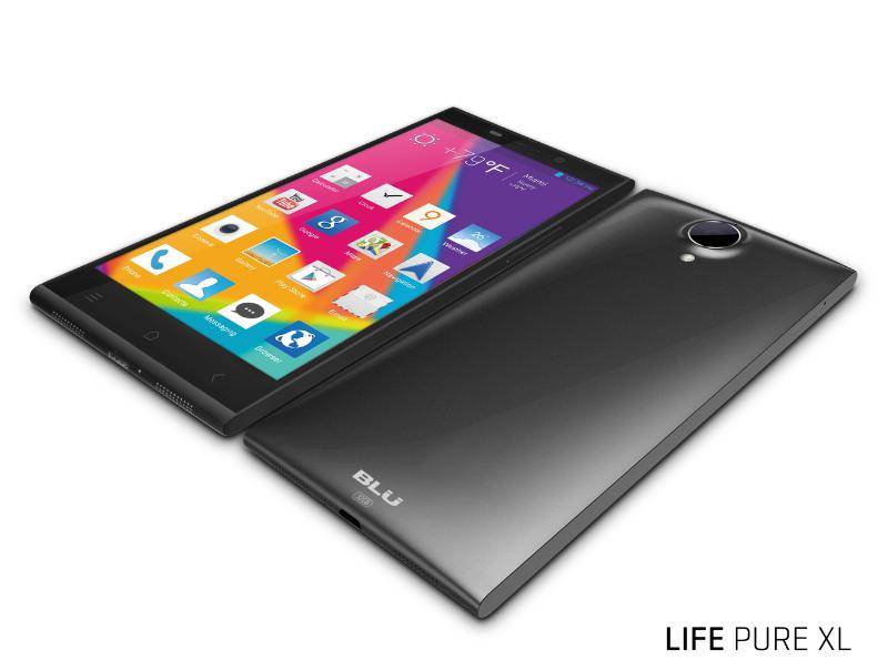 BLU Life Pure XL boasts 8 MP front camera and Qualcomm Snapdragon 800 ...