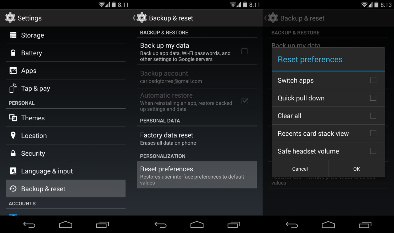 Paranoid Android 4.5 Alpha 3: choose your Recents style | Android Community