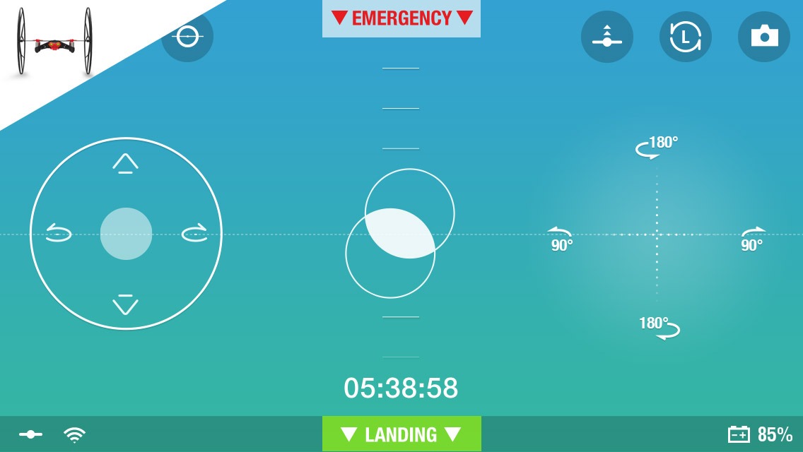 Parrot FreeFlight 3 controls two MiniDrones in one app | Android Community