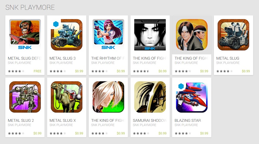 SNK games now available with KOF anniversary ‘discount’ | Android Community