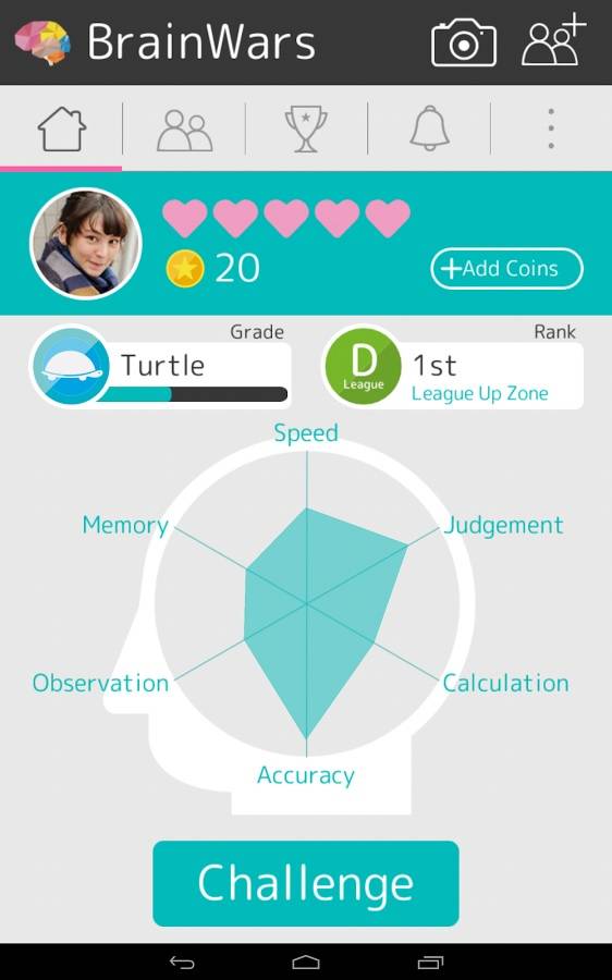 Brain Wars lets you challenge anyone to a brainy game | Android Community