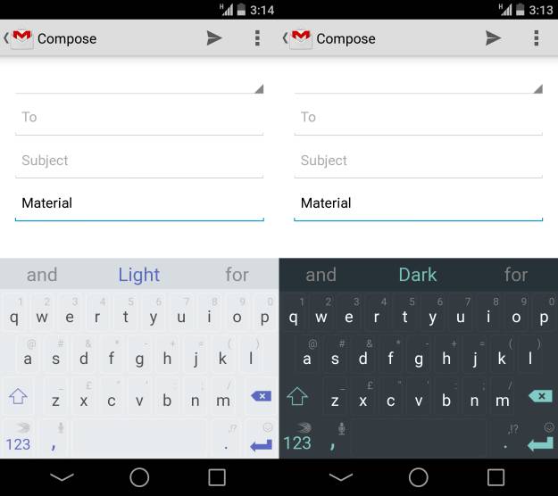 SwiftKey releases virtual keyboard’s Material Design themes | Android Community
