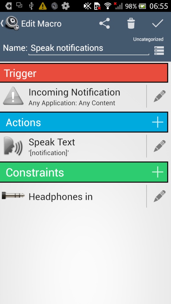 Device automation made easy with Droid Automation, MacroDroid | Android ...
