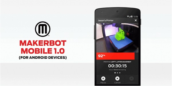 MakerBot app makes 3D printing even easier | Android Community
