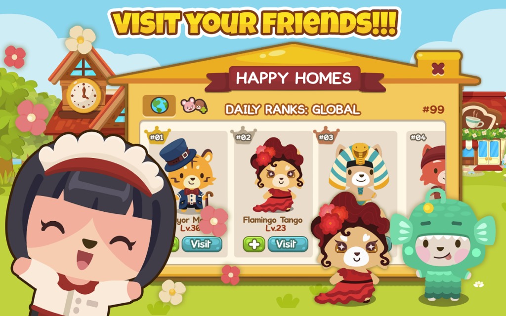 Happy Pet Story lets you design own virtual pet and home in Happy Town ...