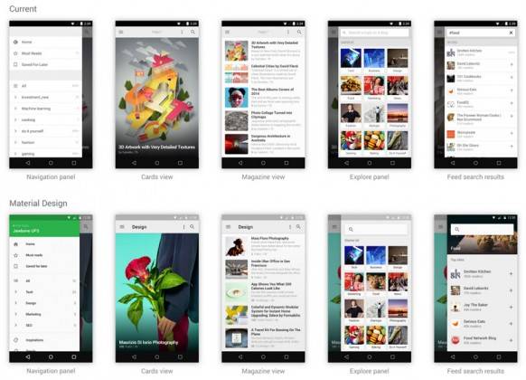 Feedly offers preview of upcoming Material Design update | Android ...