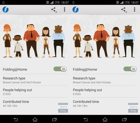 Sony Folding@Home app now supports non-Xperia devices | Android Community
