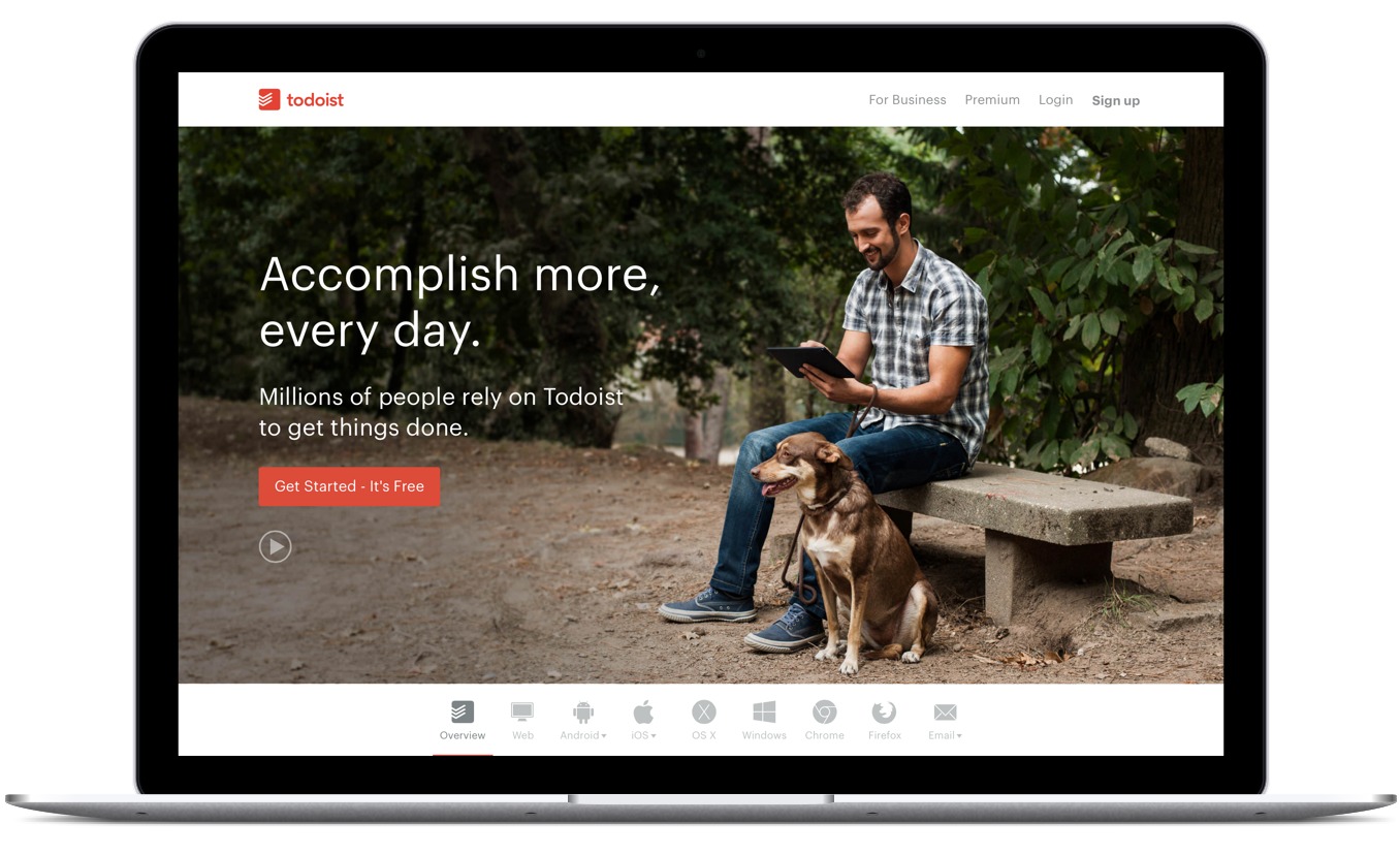 Todoist productivity app redesigned, branding and logo updated ...