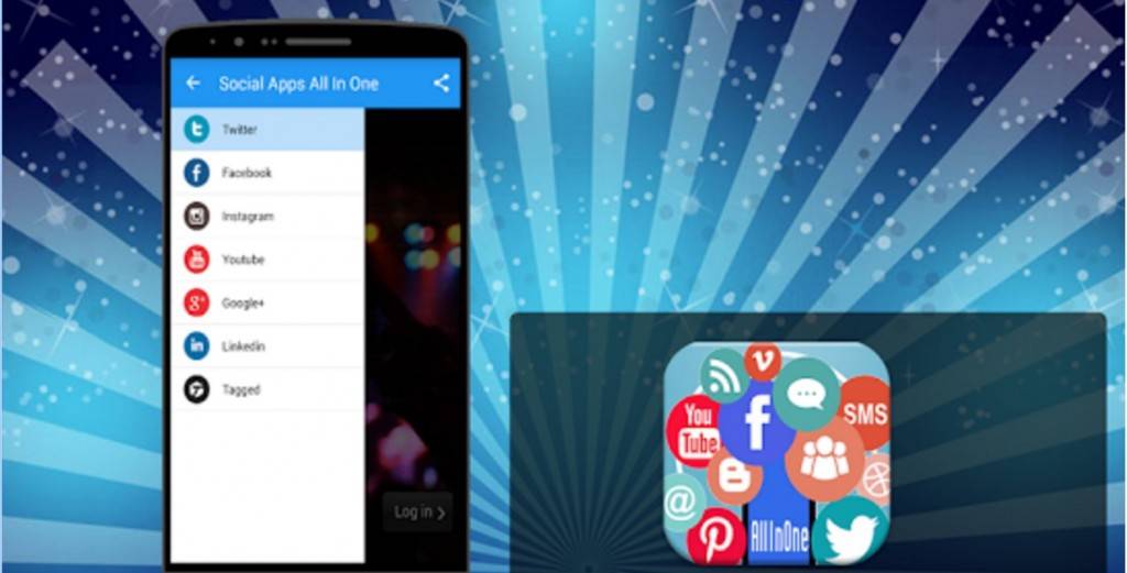 All in One app lets you just use one for all your social media needs ...