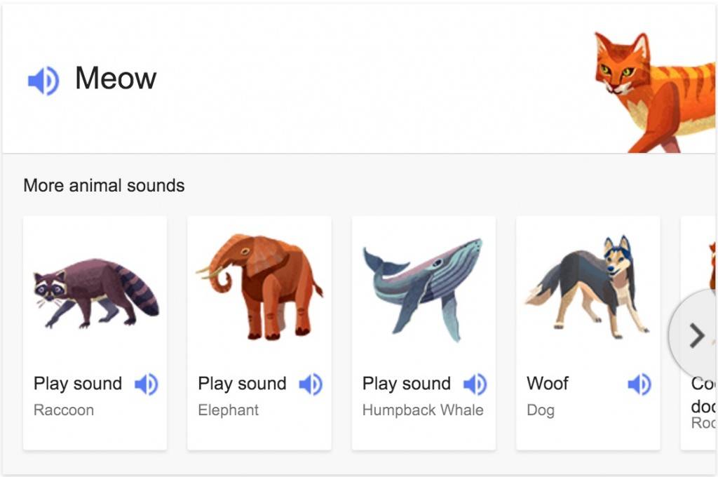 Discover animal sounds just for fun through Google search | Android ...