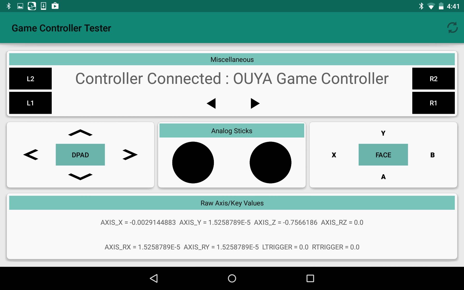Game Controller Test lets you try various game controllers on Android ...