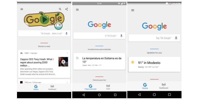 Google Now ‘Dashboard’ tab seen, could be a beta feature | Android ...