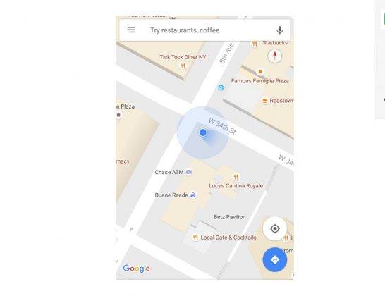 Google Maps now has blue beam for more accurate directions | Android ...