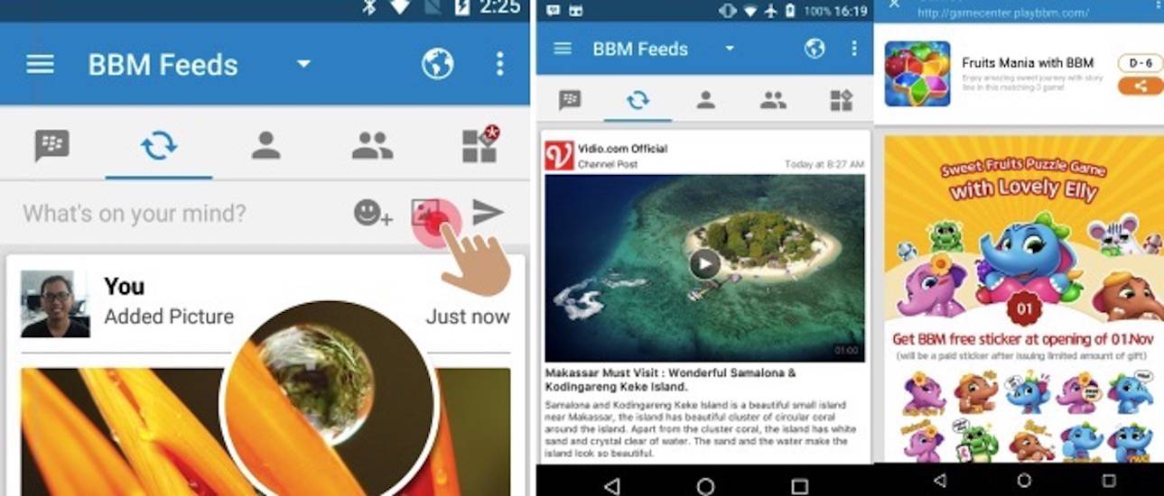 BBM app update adds vouchers, Game Center, and sharing of media to ...