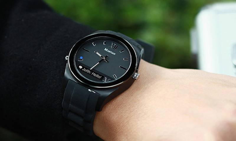 The stylish and practical Martian Notifier Smartwatch is now 76% off ...