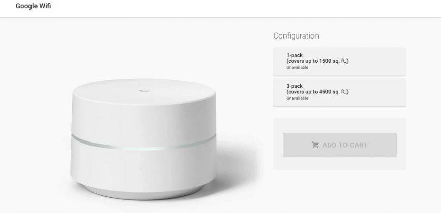 Google WiFi router now listed on the online Google Store | Android ...