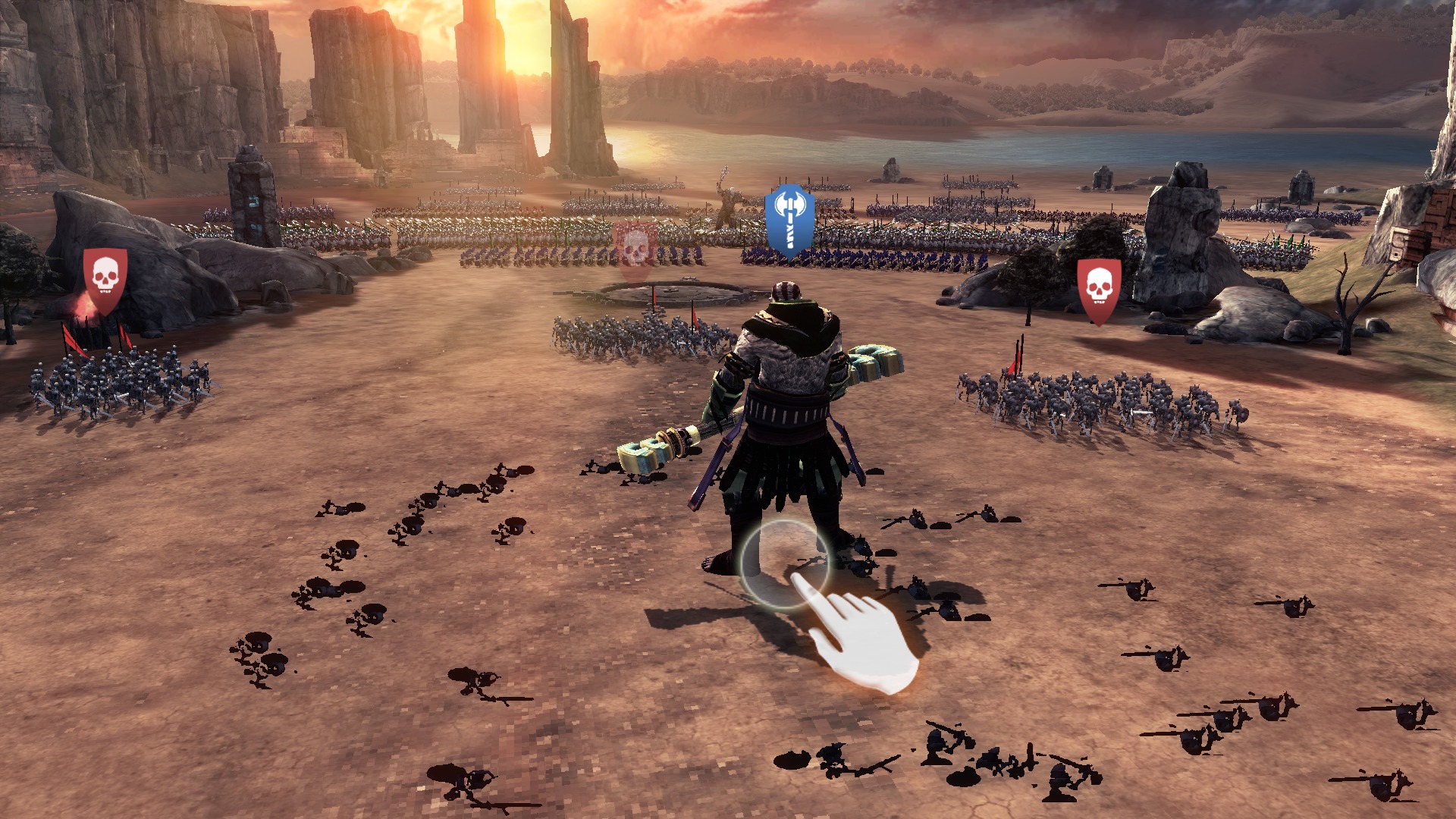 Zynga’s Dawn of Titans is a strategy game with simplified controls ...