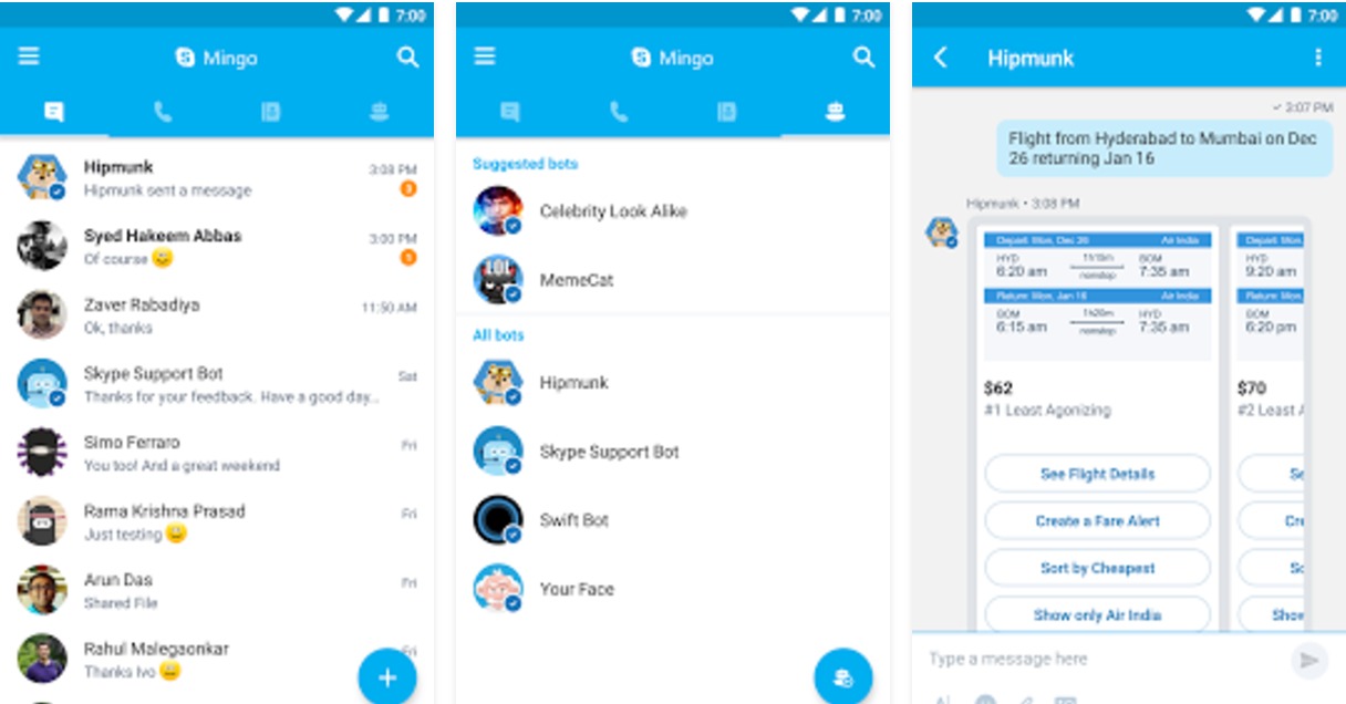 Skype Mingo app now on alpha version on Google Play | Android Community