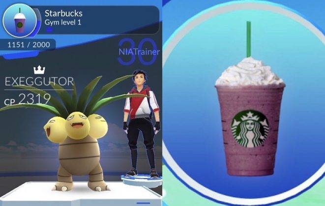 Starbucks stores turn into PokeStops, offer Pokemon GO Frappuccino ...