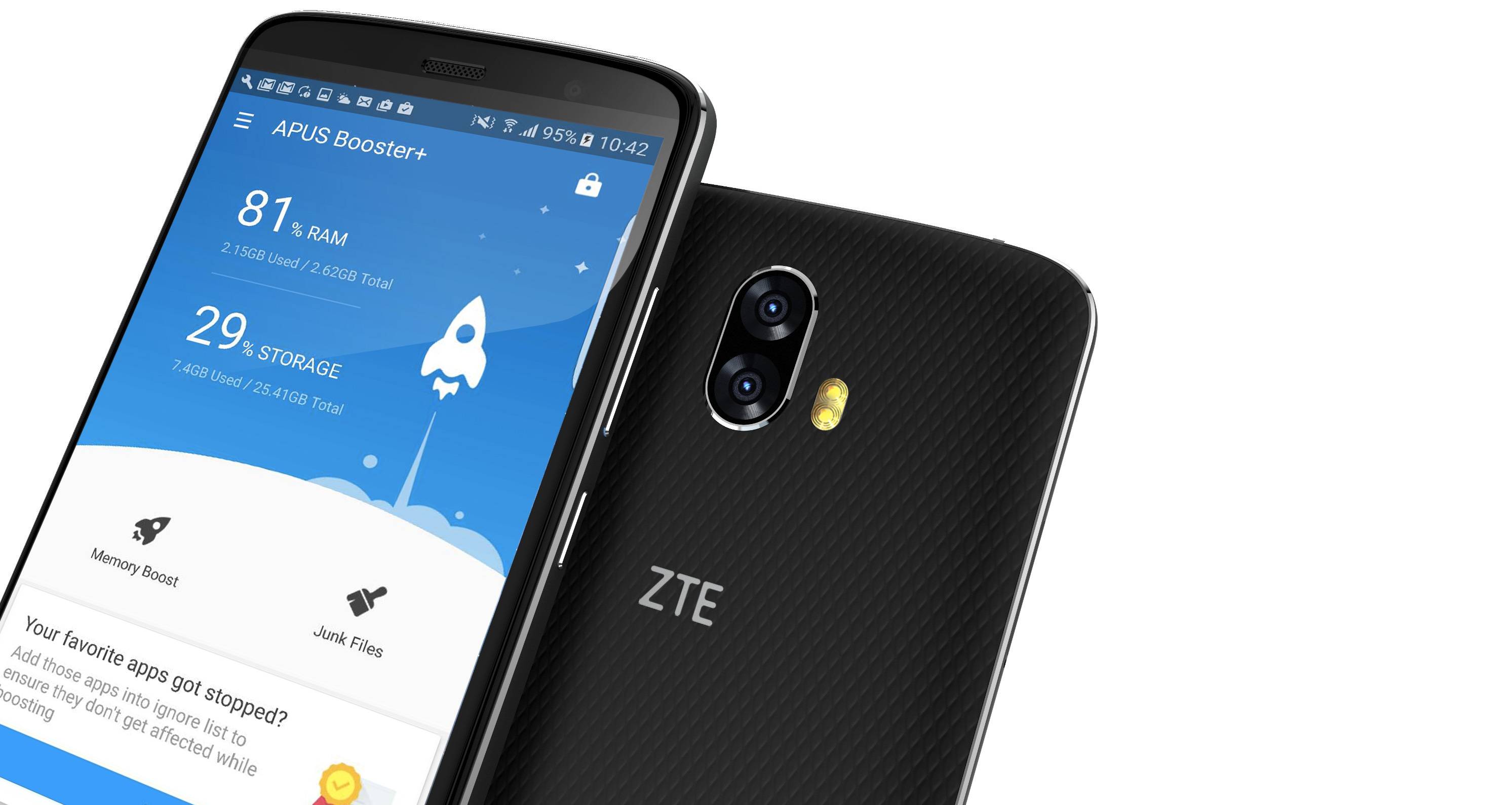 ZTE teaming up with APUS, bundling the APUS Booster+ app on phones ...