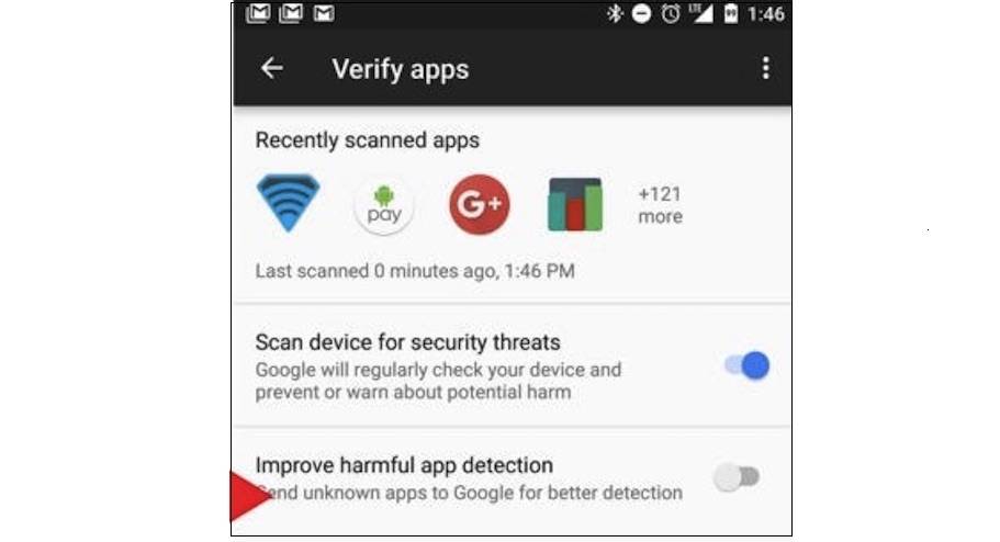 Google Updates Verify Apps To Show Newly Scanned Apps Android Community