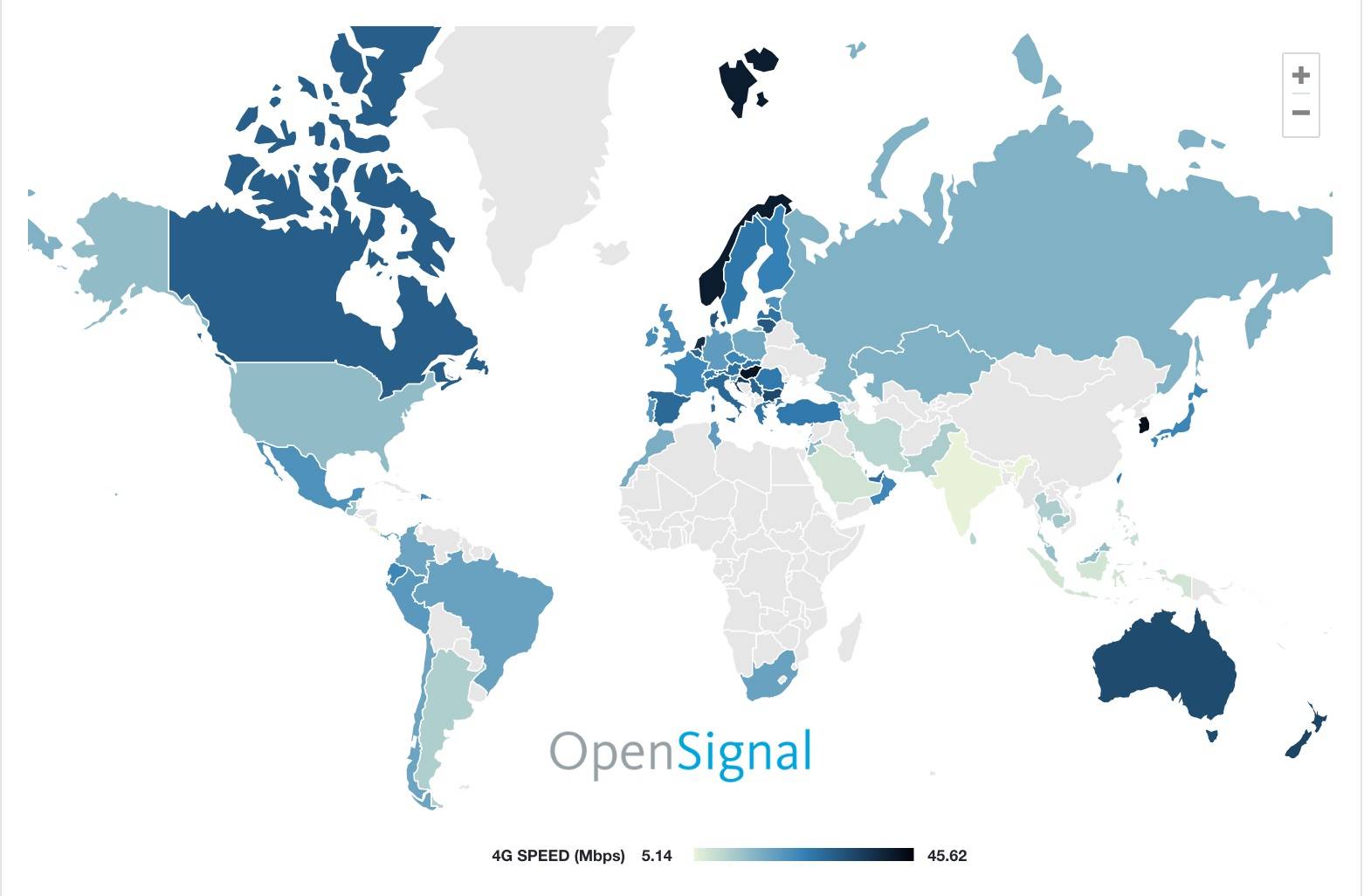 LTE continues to expand globally, South Korea still tops | Android ...