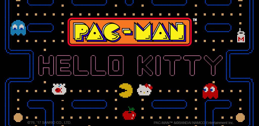 Pac-Man and Hello Kitty tie-up in mobile game update, merchandise ...