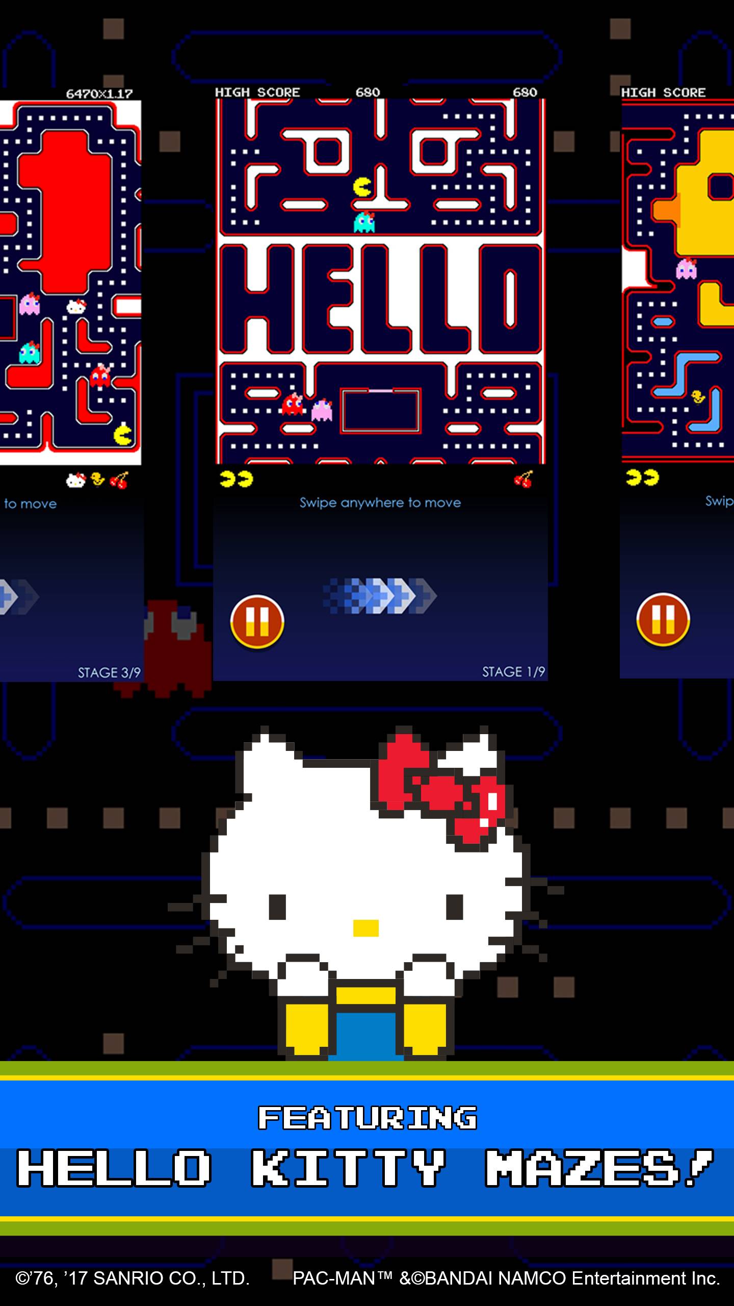 Pac-Man and Hello Kitty tie-up in mobile game update, merchandise ...